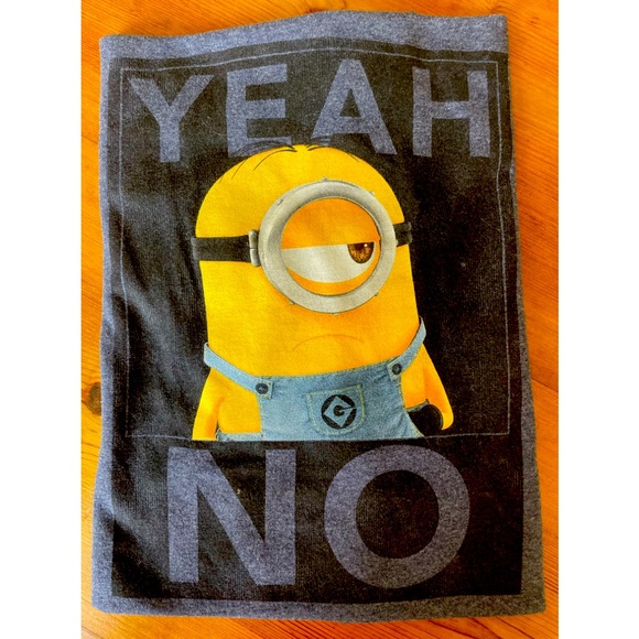 Shirts | Minion Despicable Me Yeah No Tee Shirt | Poshmark